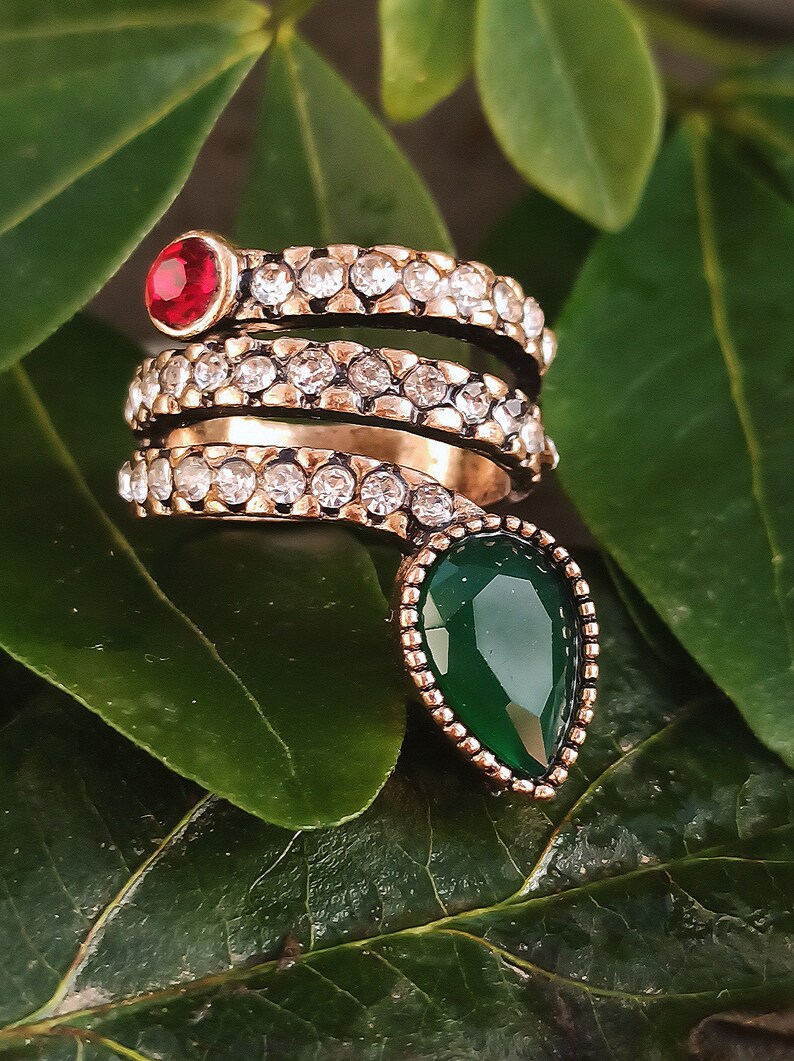 Authentic Turkish Ottoman Jewelry Unique Ring Vintage Ottoman Hurrem ...