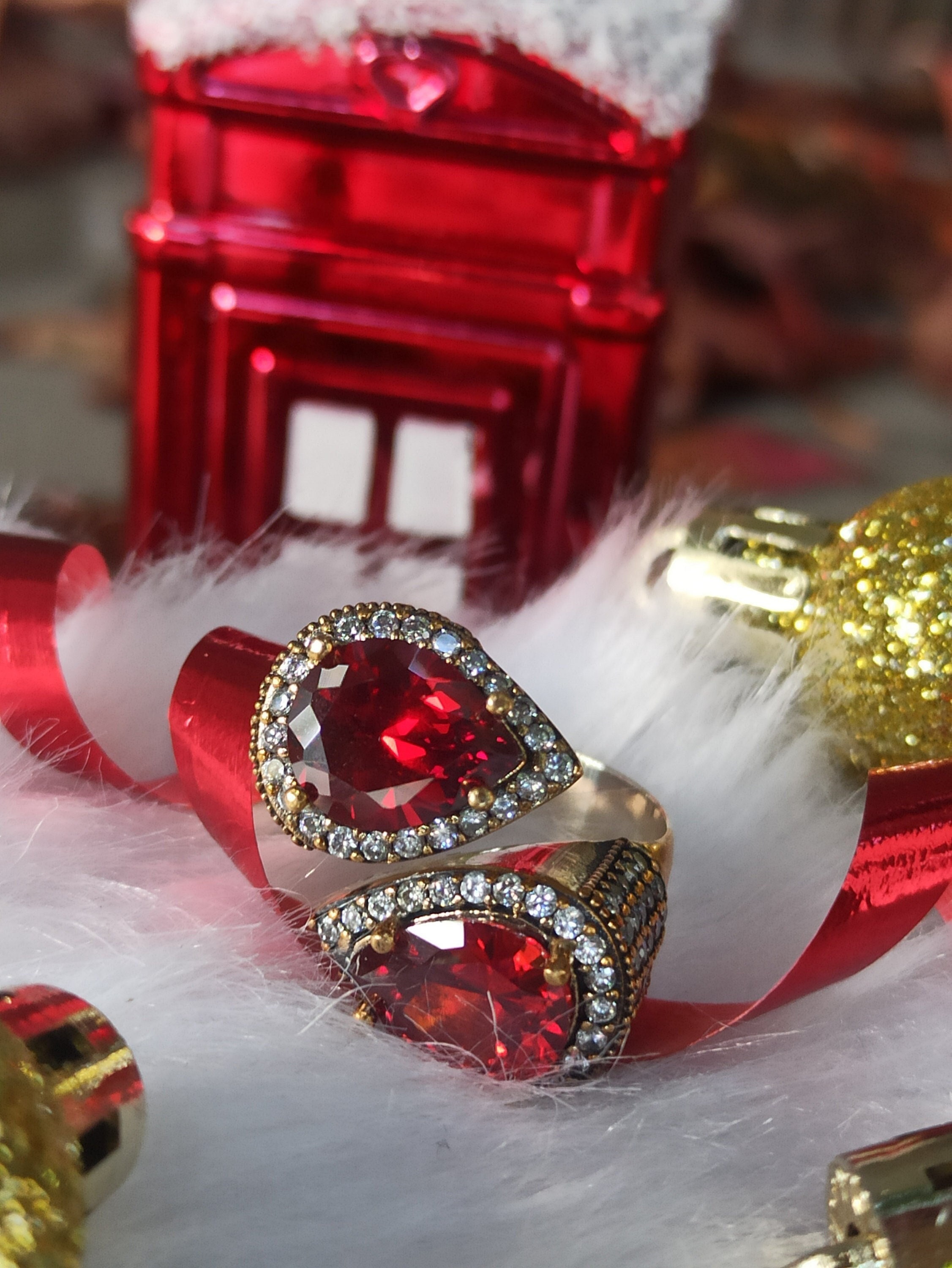 Hurrem Sultan Ring Authentic Gift Turkish Jewelry Ottoman Style ...