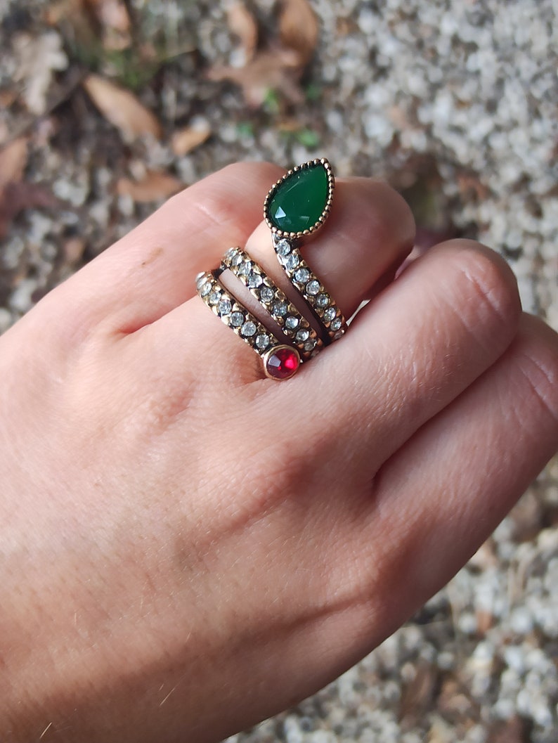 Authentic Turkish Ottoman Jewelry Unique Ring Vintage Ottoman Hurrem ...