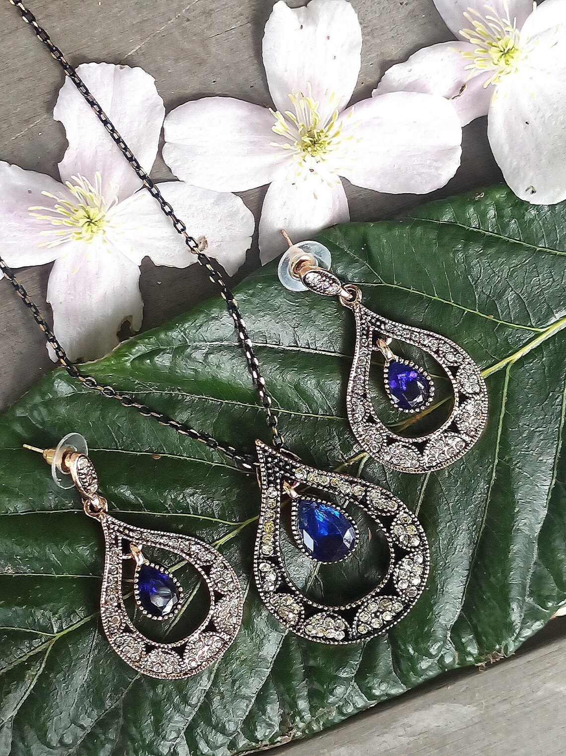 Authentic Turkish Ottoman Jewelry Set Vintage Design Gift KOSEM SULTAN ...