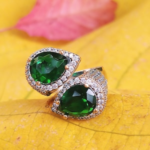 Hürrem Sultan Ottoman Ring • Authentic Turkish Jewelry • 925 Silver ...