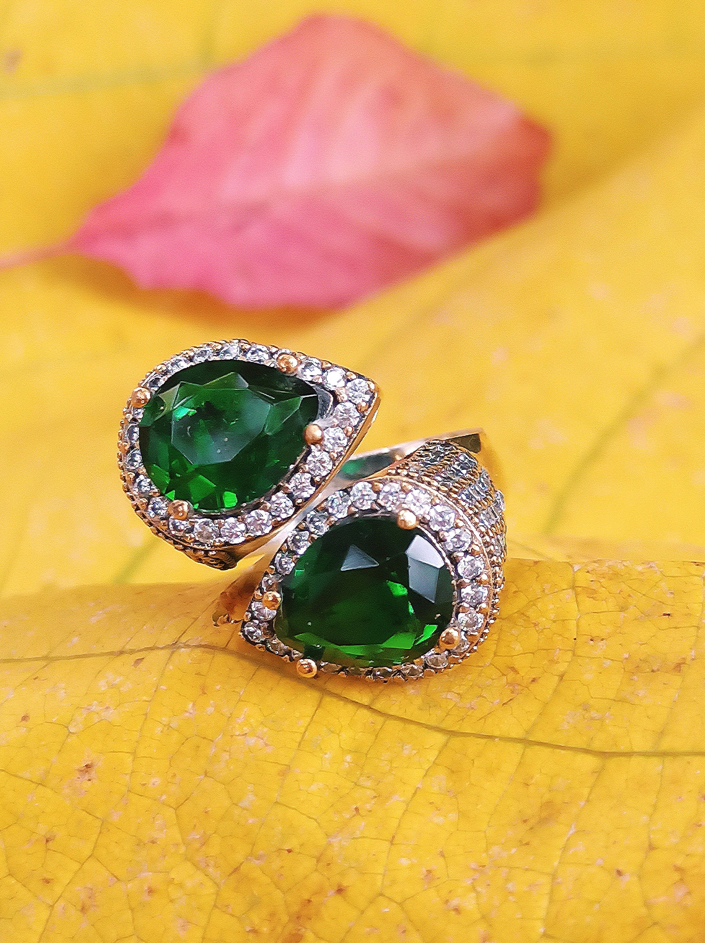 Hürrem Sultan Ottoman Ring • Authentic Turkish Jewelry • 925 Silver ...