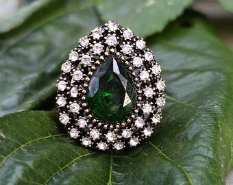 Hurrem Sultan Ring Ottoman Jewelry Authentic Turkish Jewelry - Etsy