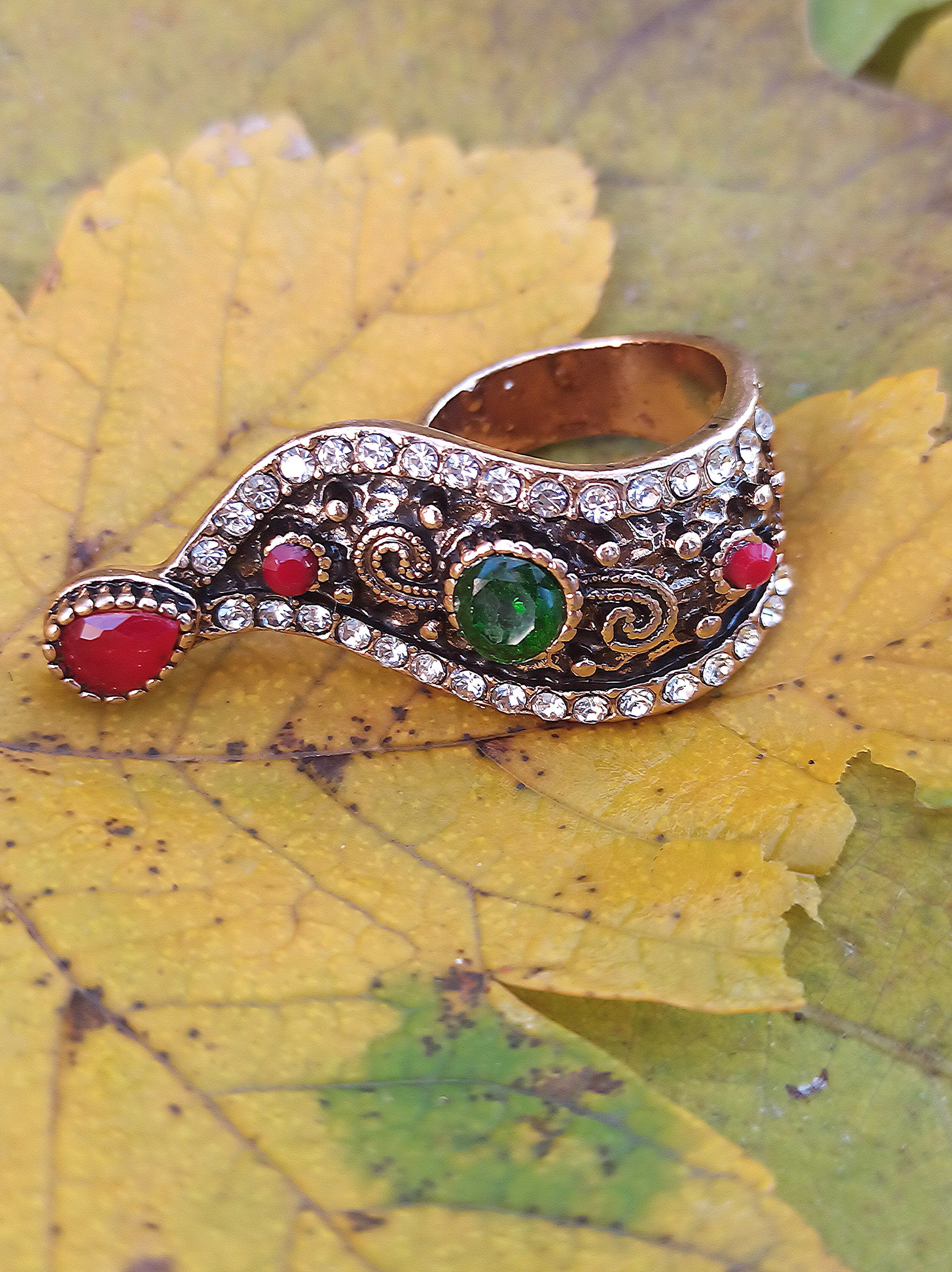 Authentic Turkish Ottoman Jewelry Unique Gift Ring Vintage FIRUZE ...