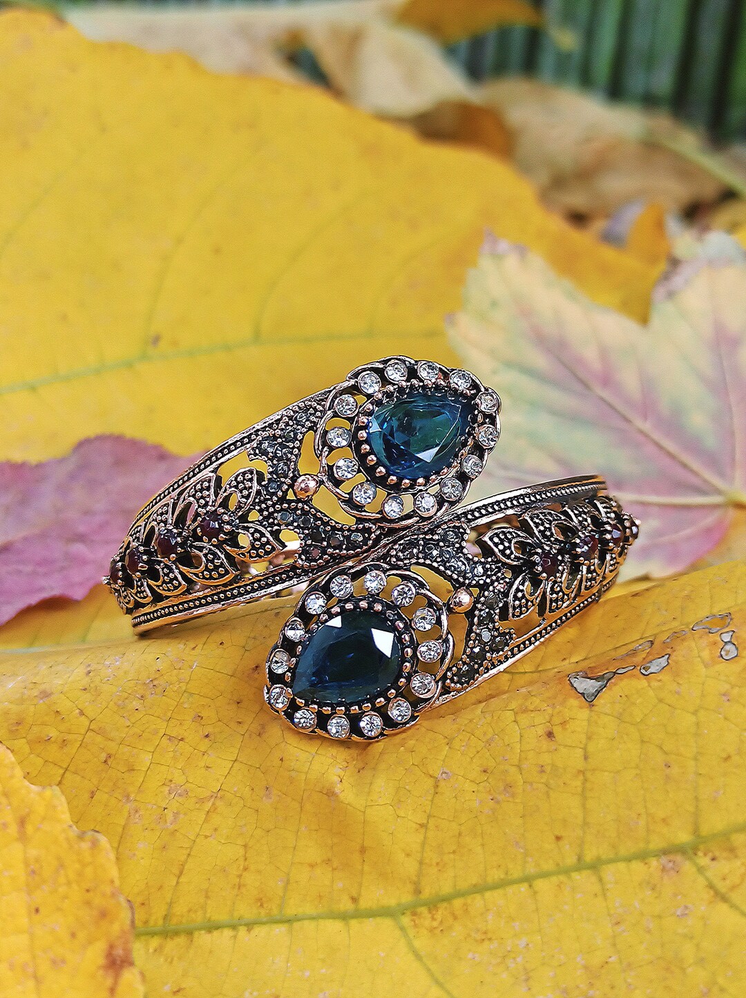 Authentic Turkish Bangle Ottoman Jewelry Unique Vintage Gift Design ...