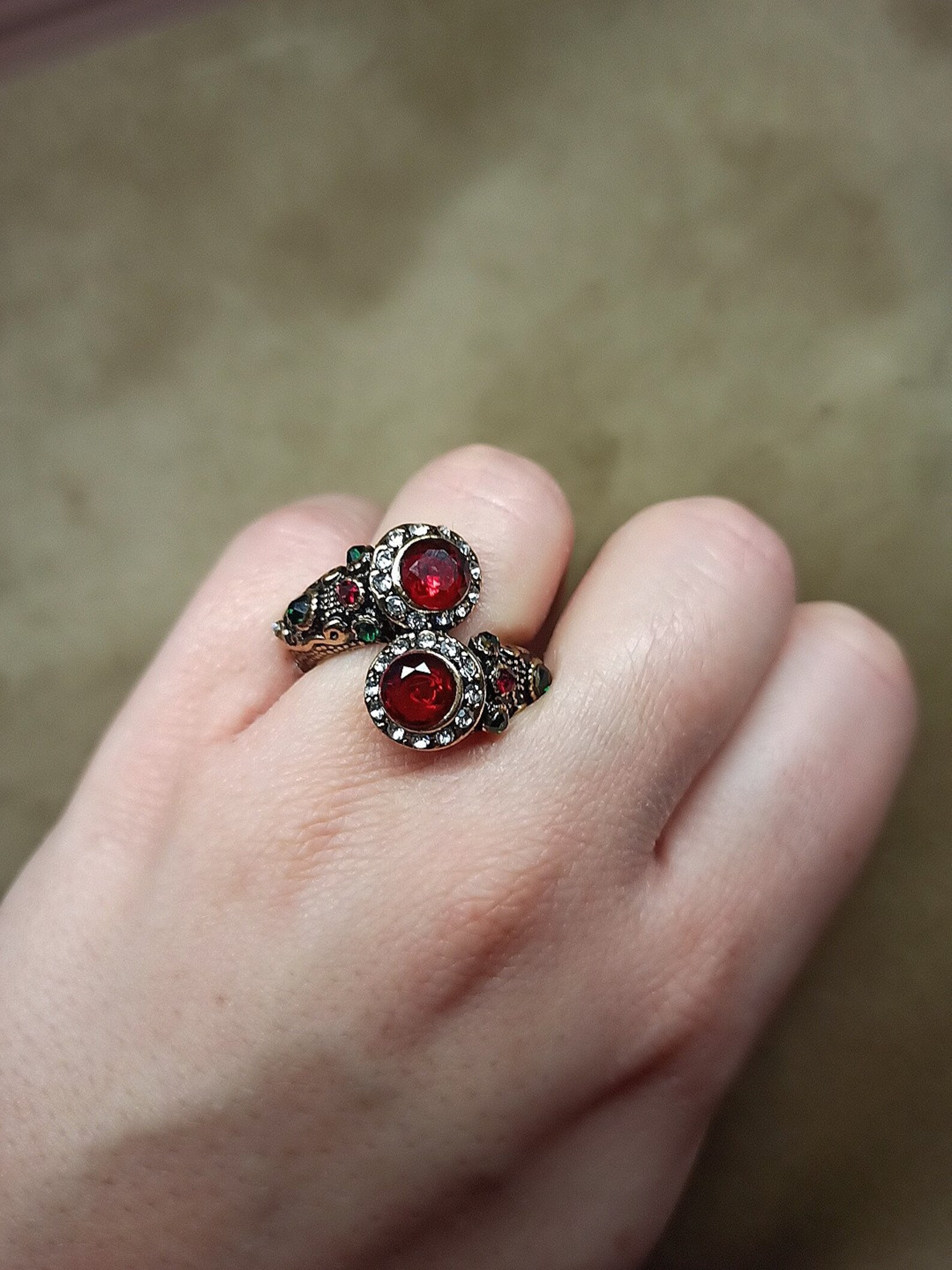 Authentic Turkish Style Ring Gift Vintage Ottoman Jewelry AAYBIGE ...
