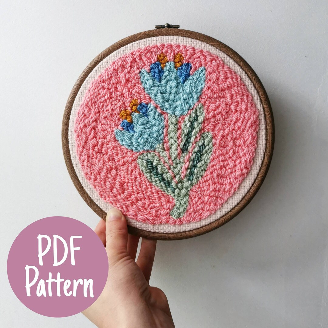 Beginners Punch Needle Pattern - Etsy