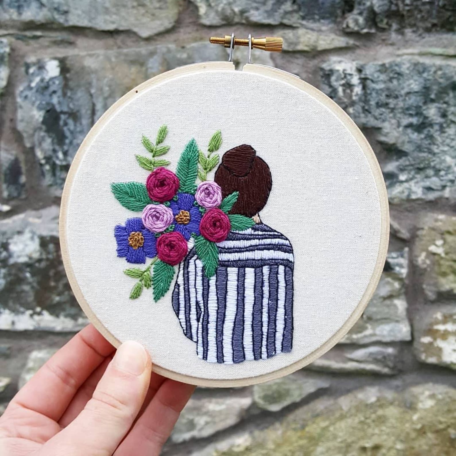 Embroidery Pattern DIY Embroidery Pattern Modern - Etsy