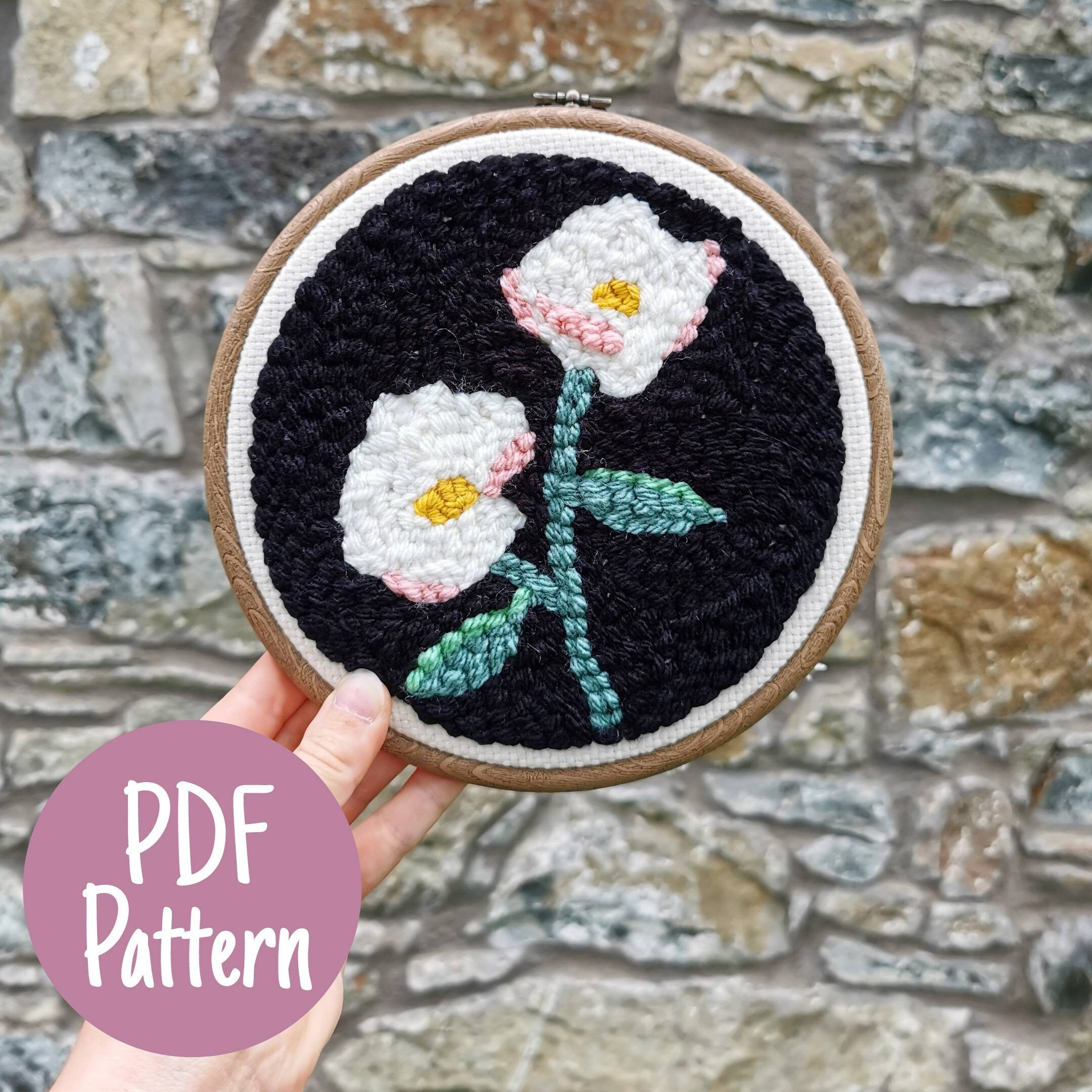 Beginners Punch Needle Pattern - Etsy