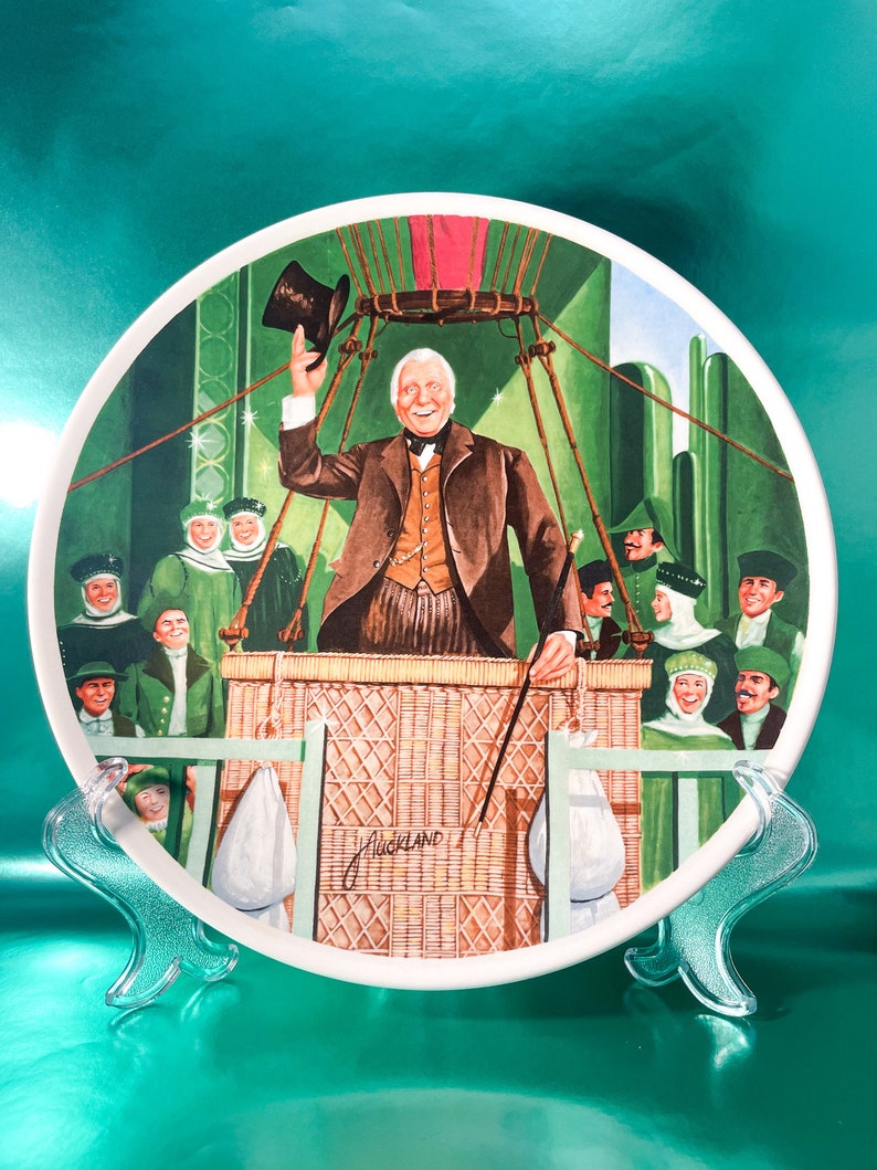 Collector's Edition Wizard of Oz Limited MGM Plates by James Auckland ...