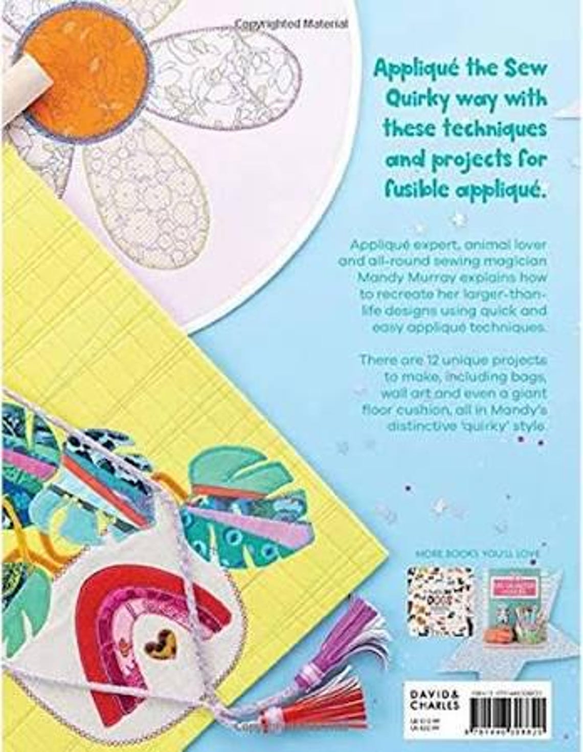 Applique: the Sew Quirky Way by Mandy Murray - Etsy