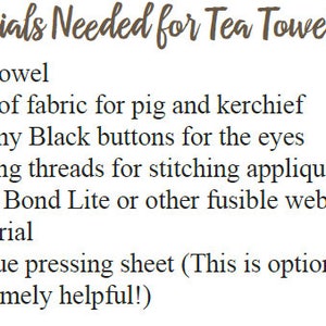 Pig is a Patternlet From the Wooden Bear. It is an Applique Pattern That is Quick and Easy and ...