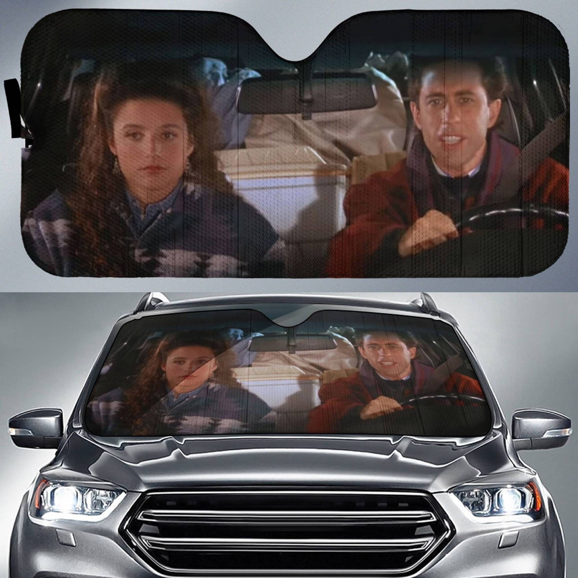 Seinfeld Funny Driving Auto Car Sun Shades Designed & Sold By Carlos ...