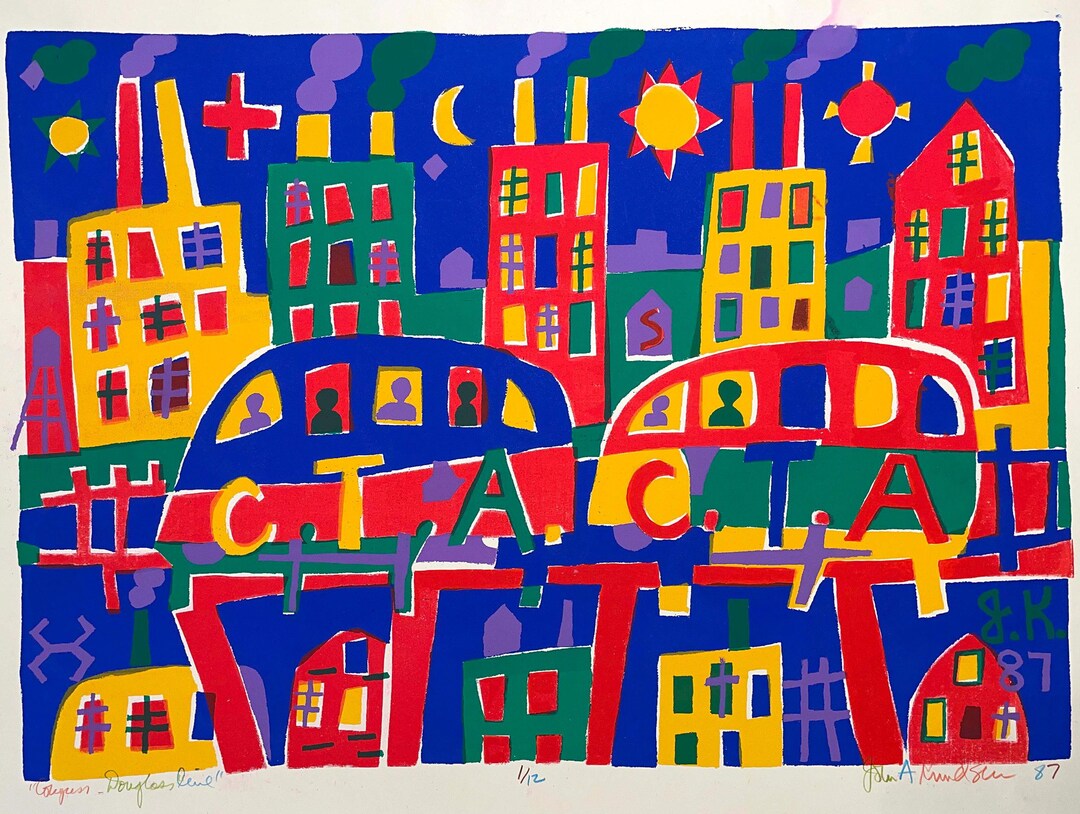 Congress - Douglas Line, Silk Screen Print, Edition 1/12, 1987 ...