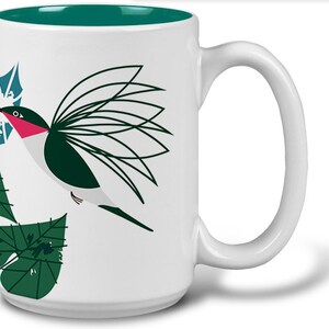 Charley Harper Little Sipper Hummingbird Grande Mug - Etsy