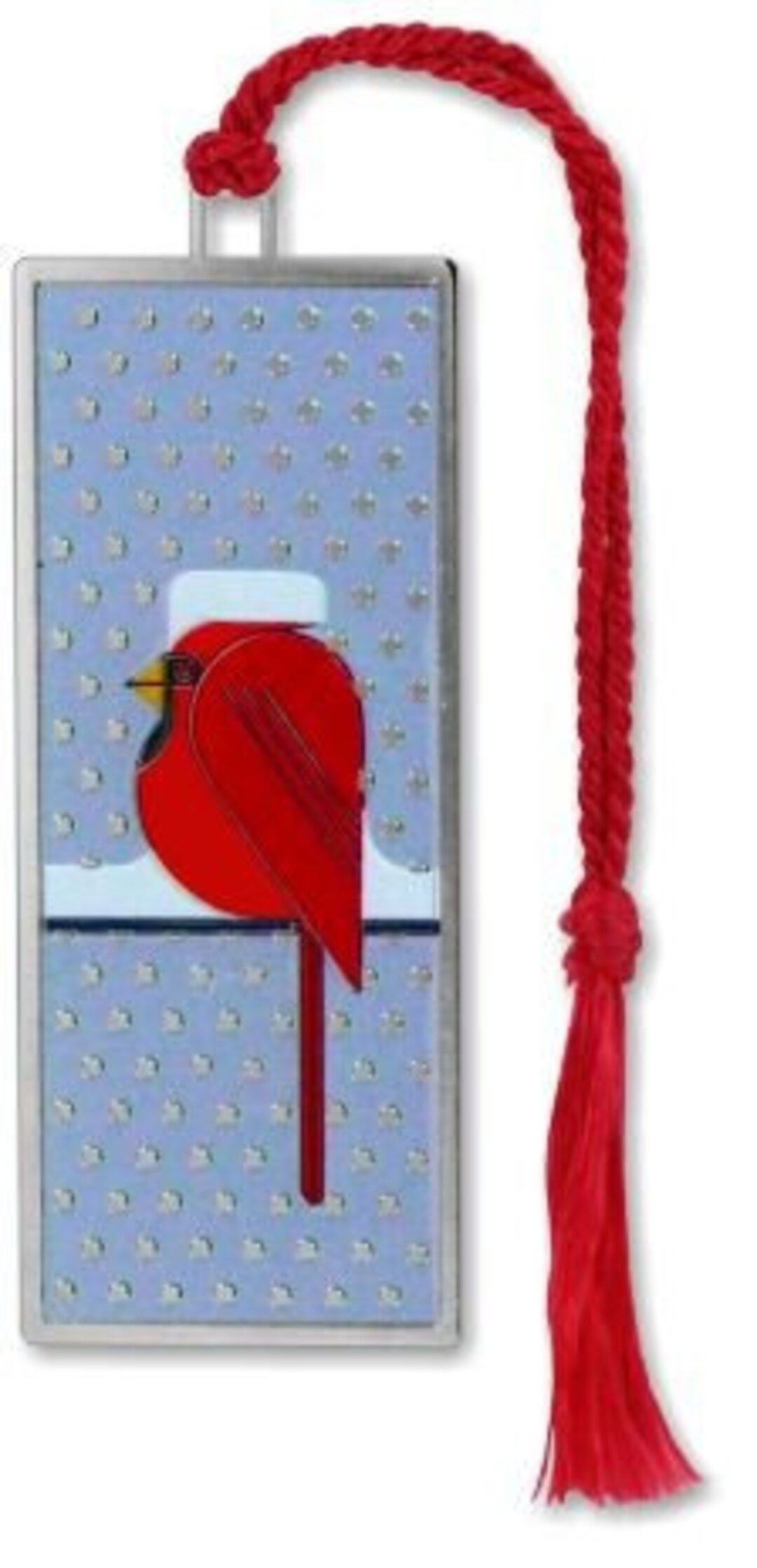 Charley Harper Cool Cardinal Brass Bookmark - Etsy