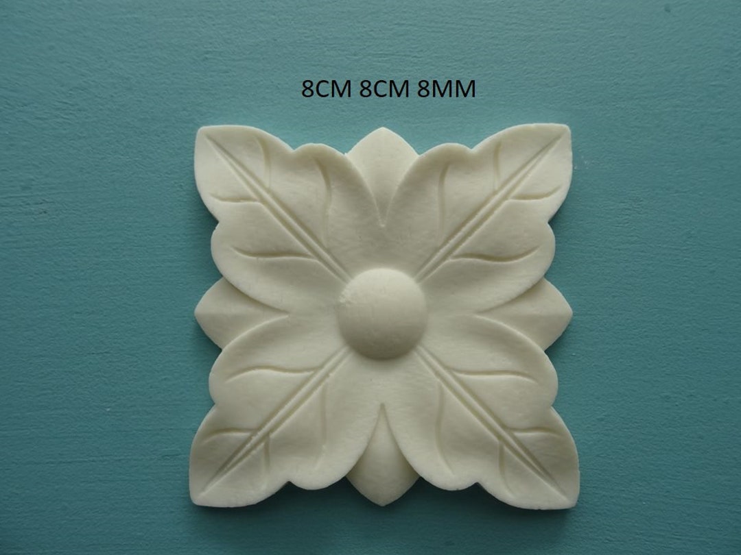 Decoration Resin Oak Leaf Applique Onlay Furniture Moulding Z97 - Etsy