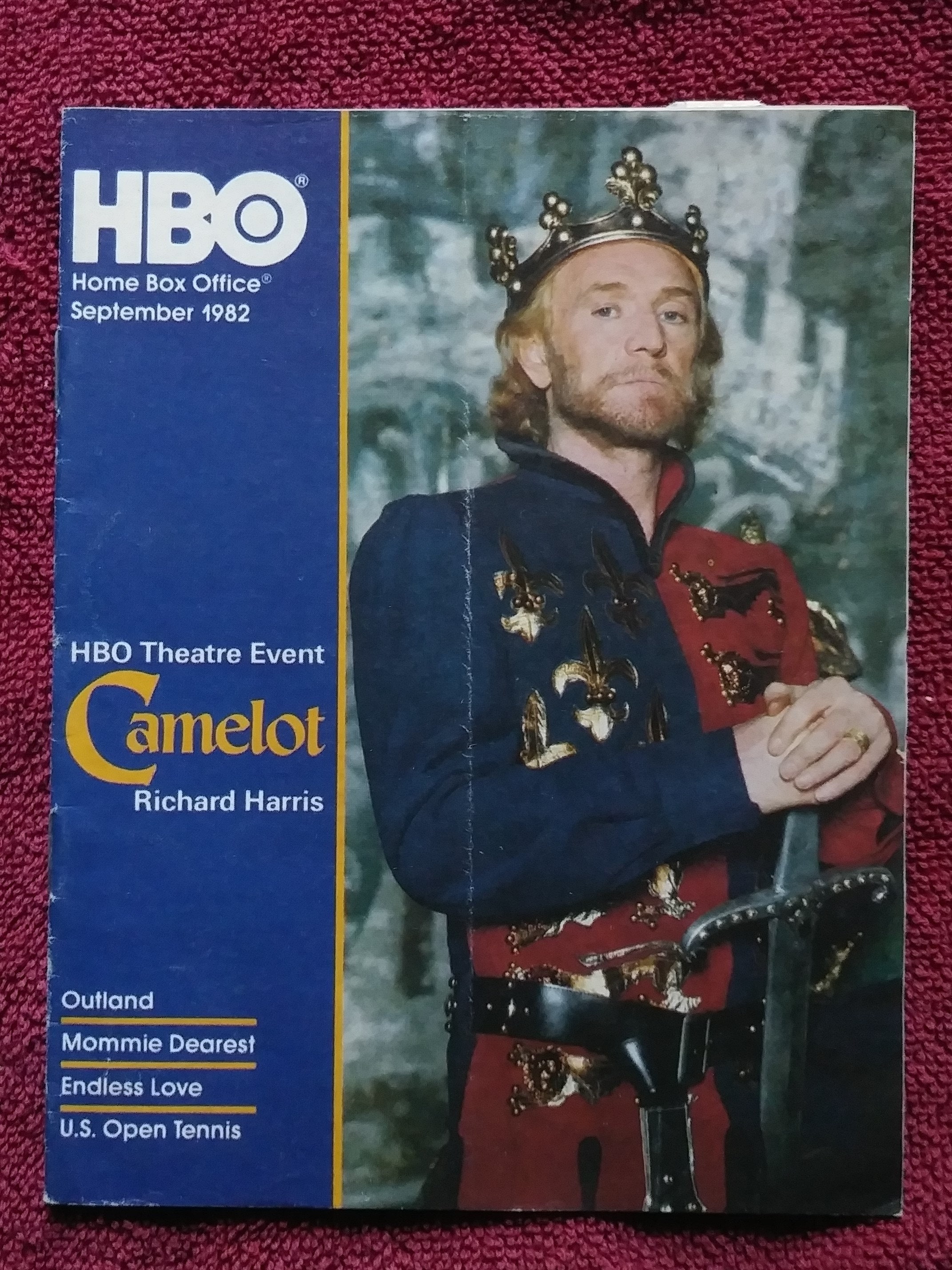 Richard Harris Camelot 1982