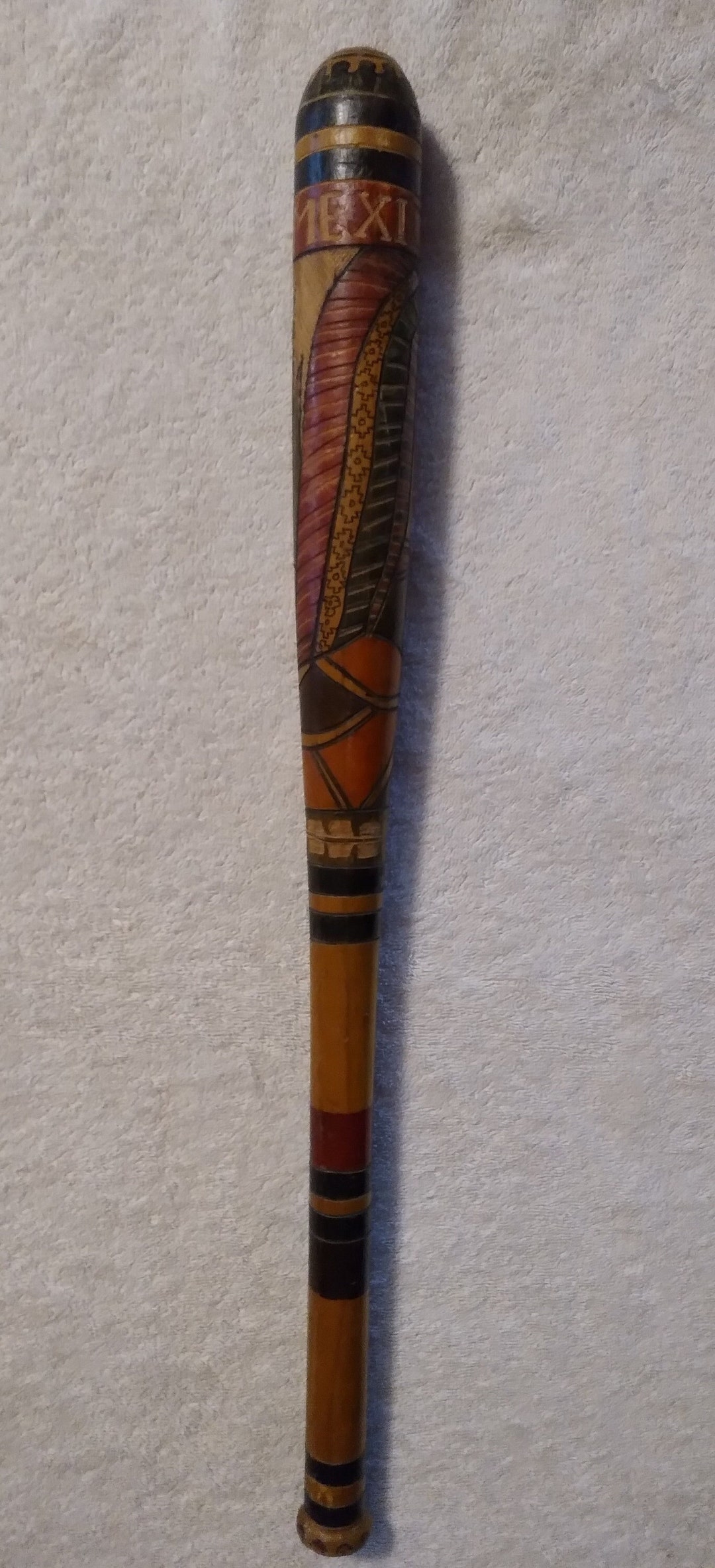 Pinata Stick Hand Carved and Painted - Etsy