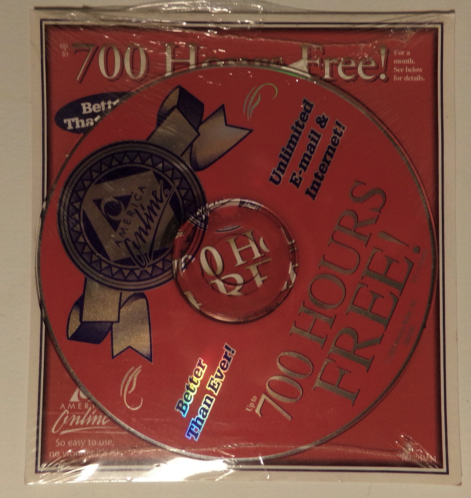 AOL 700 Hours Free Disc 2000 | Etsy