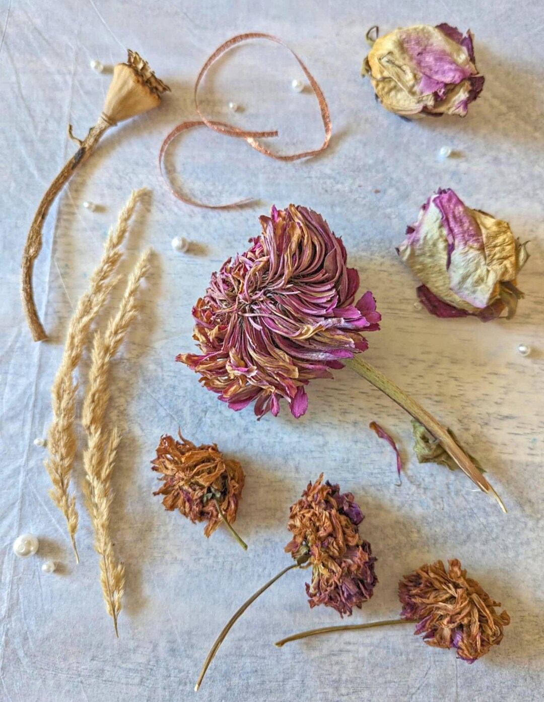 Handpicked Natural Dried Flowers for DIY Resin Crafts | Victorian ...