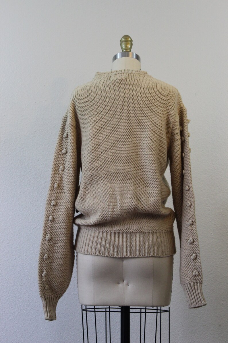 Vintage 70'S Zig Zag Knobby Acrylic Knit Sweater by HALF TIME Boho ...