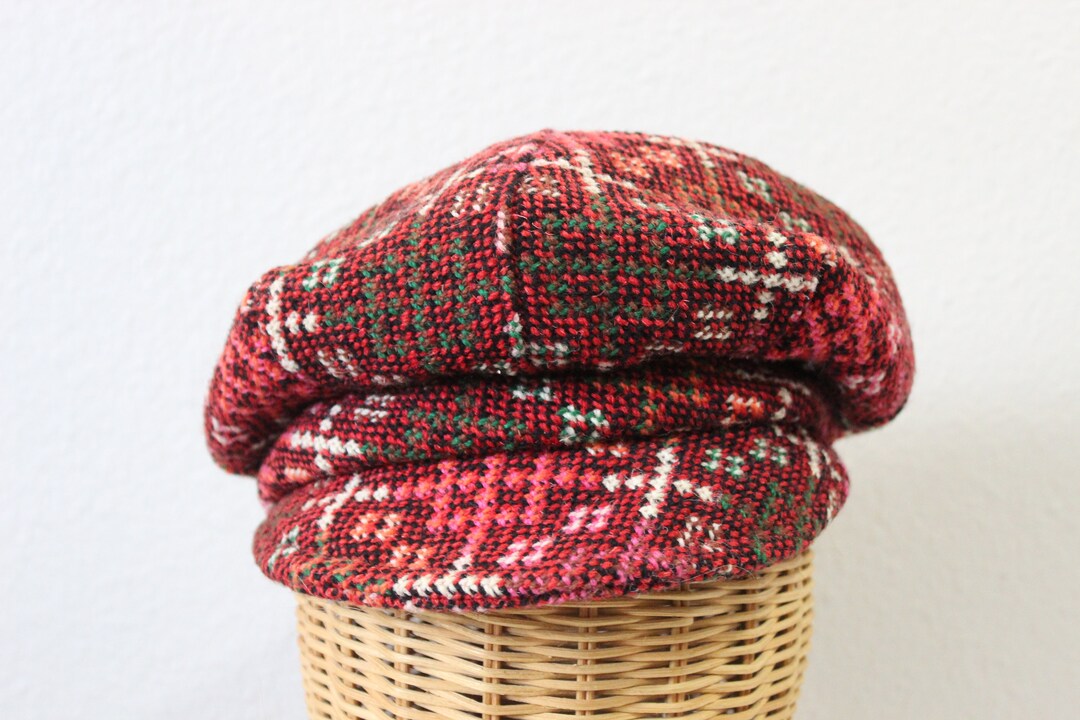 Vintage 60s 70s Welsh Tapestry Harris Tweed Donegal Irish Tweed Derby ...