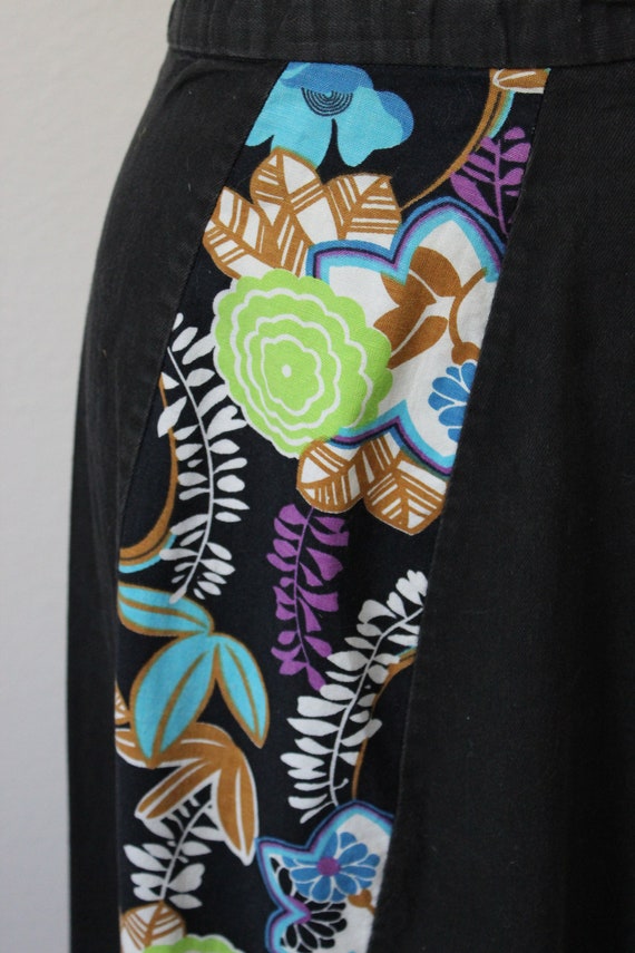 Vintage 1970's Pinwheel Swirl Hawaiian Patchwork Merm… - Gem