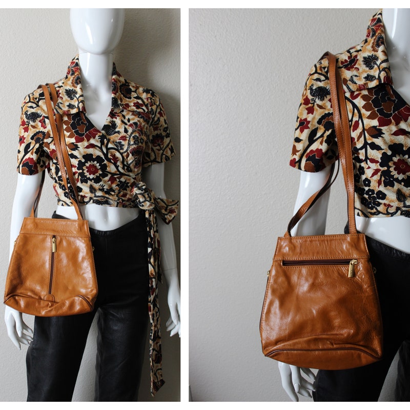 70s Leather Purse - Etsy