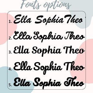 Cursive Name Velvet Pillow (zoe) , Educational Toy, Initial Cushion ...