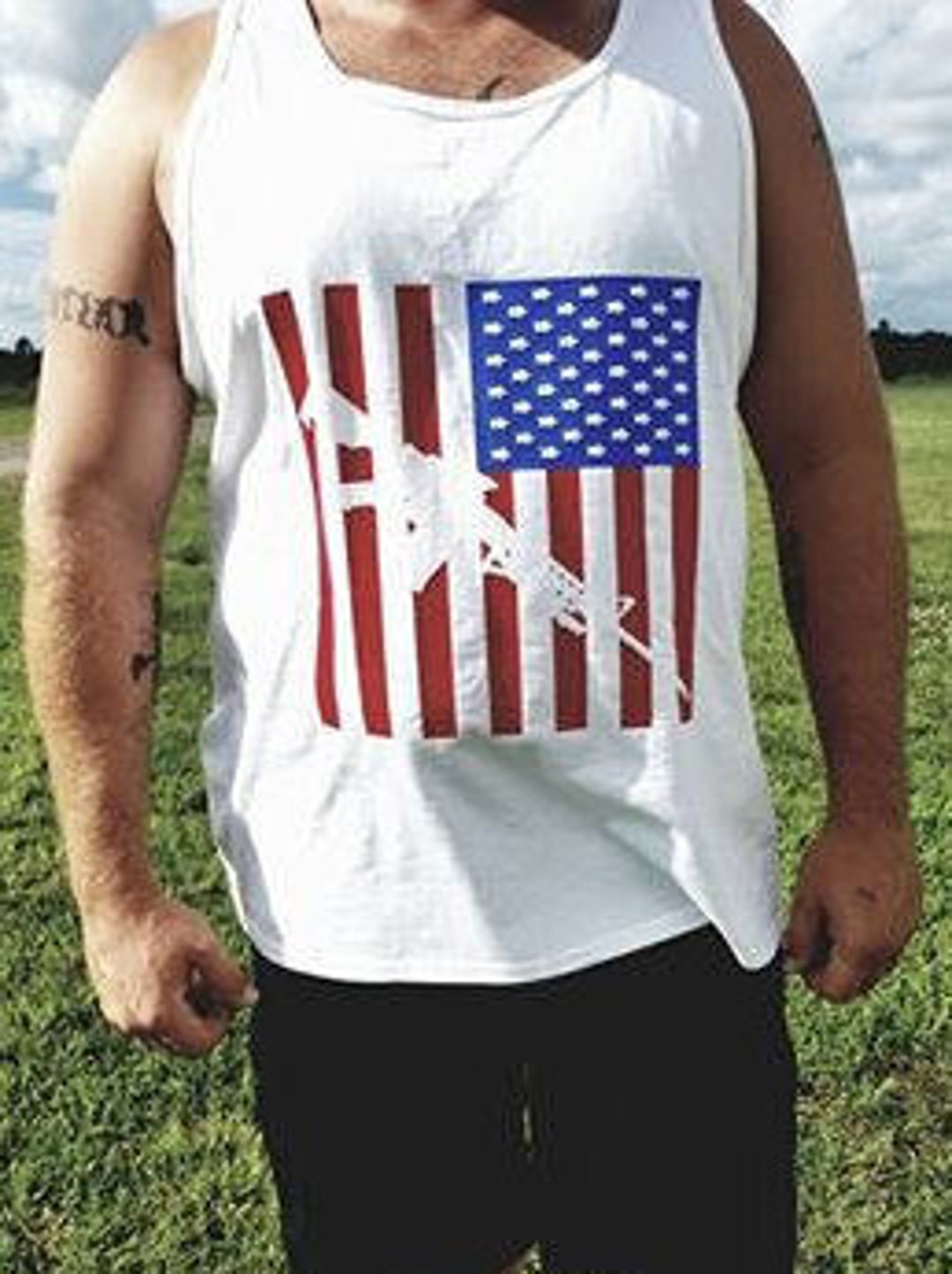 All Rifles Matter Men's Tank Top, Patriotic Tank, 2nd Amendment, 4th of ...