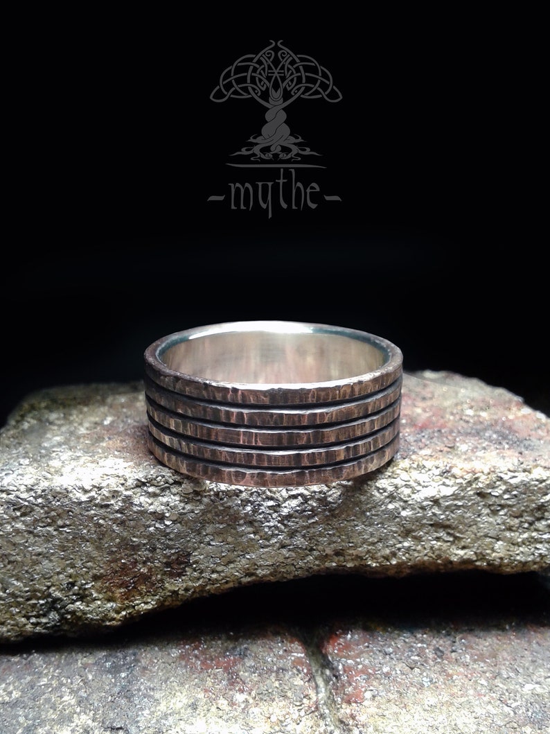 Femininity Wedding Ring. Beautiful Rustic Wedding Ring. Copper | Etsy