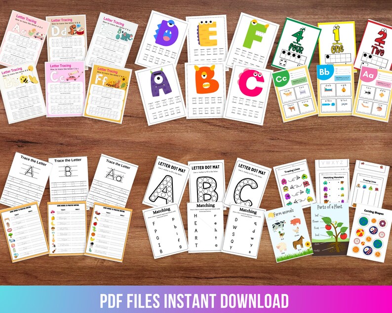 Preschool Kindergarten MEGA Bundle: 400+ Learning Activity Books (PLR ...