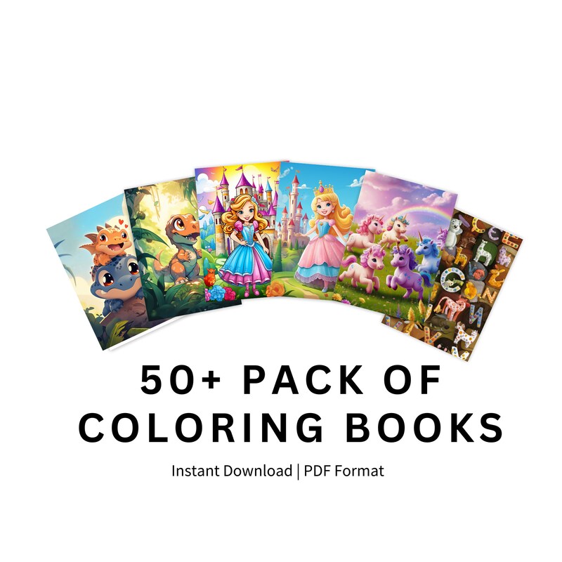 Coloring Books - Etsy