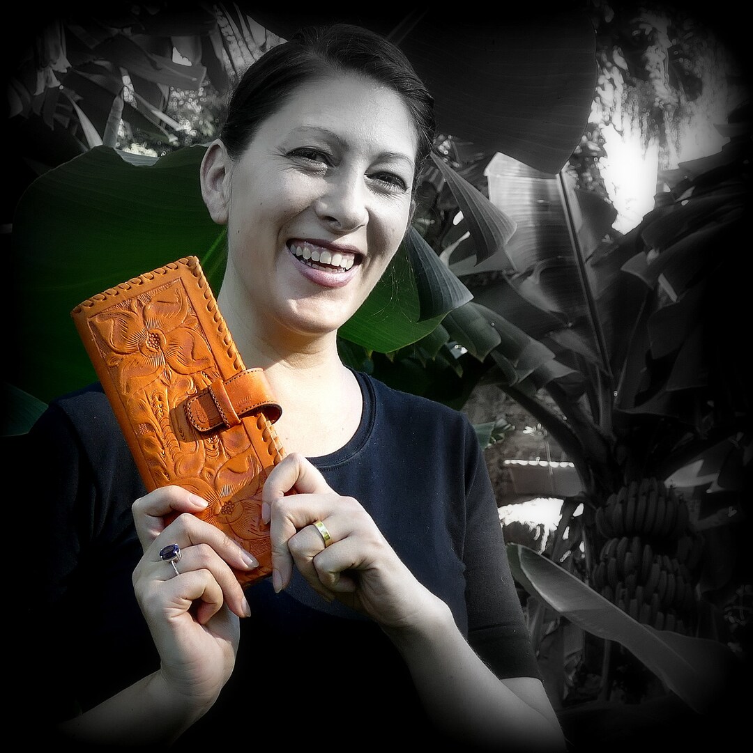 JW Leather Tract & Invitation Holder With Latch/ministry Organizer ...