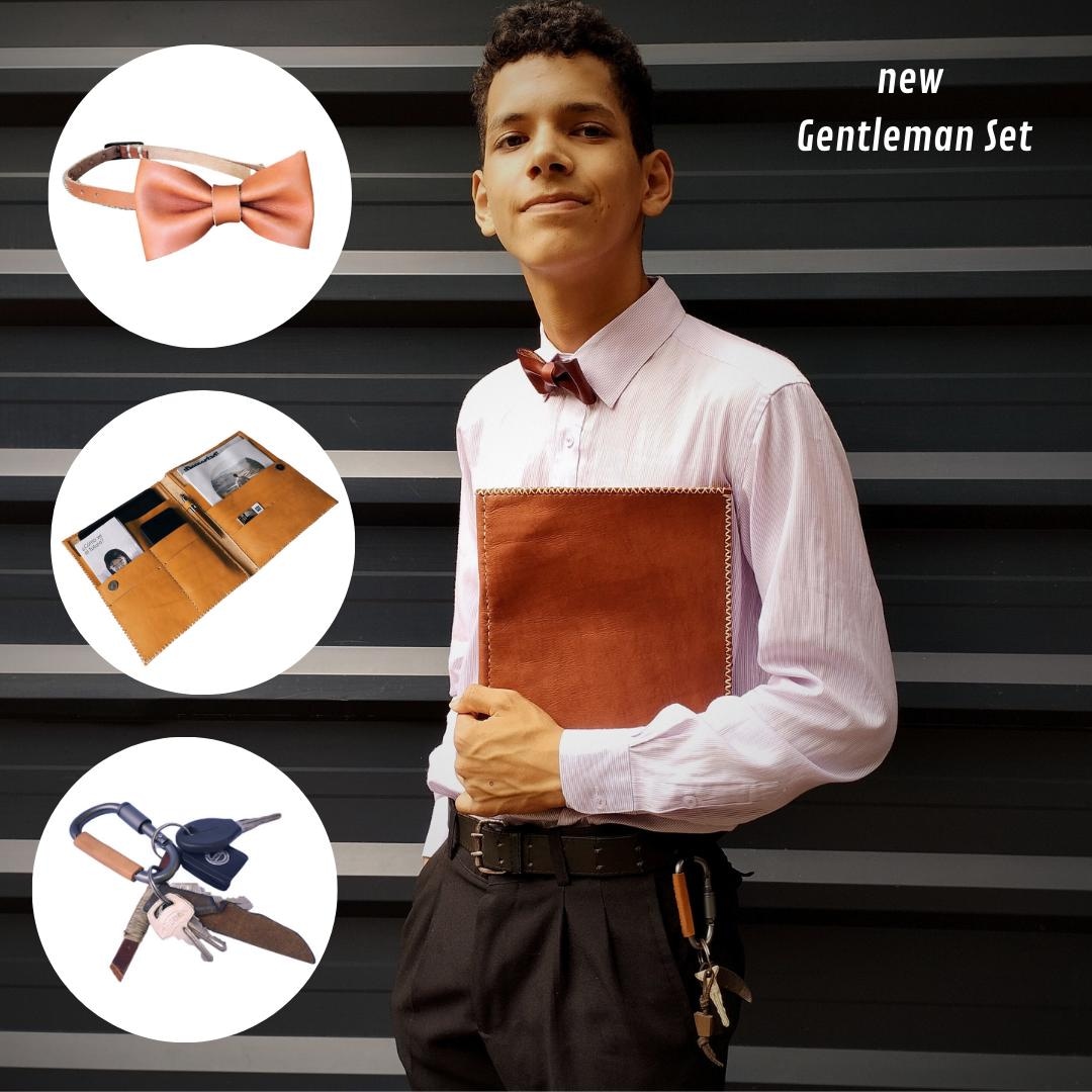 New Gentleman Set (jw-unfold // Tablet 10'' + Leather Bowtie ...