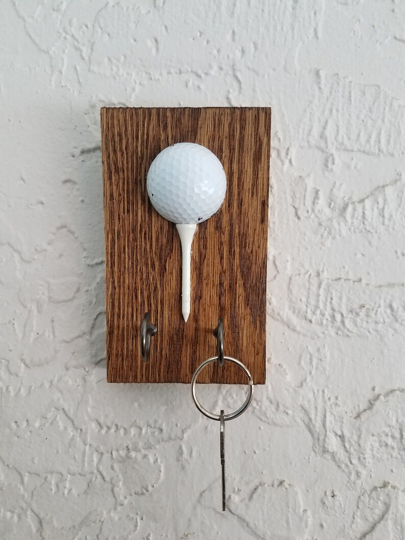 Golf Ball Key Holder Beach Golf Key Rack Key ring Holder | Etsy