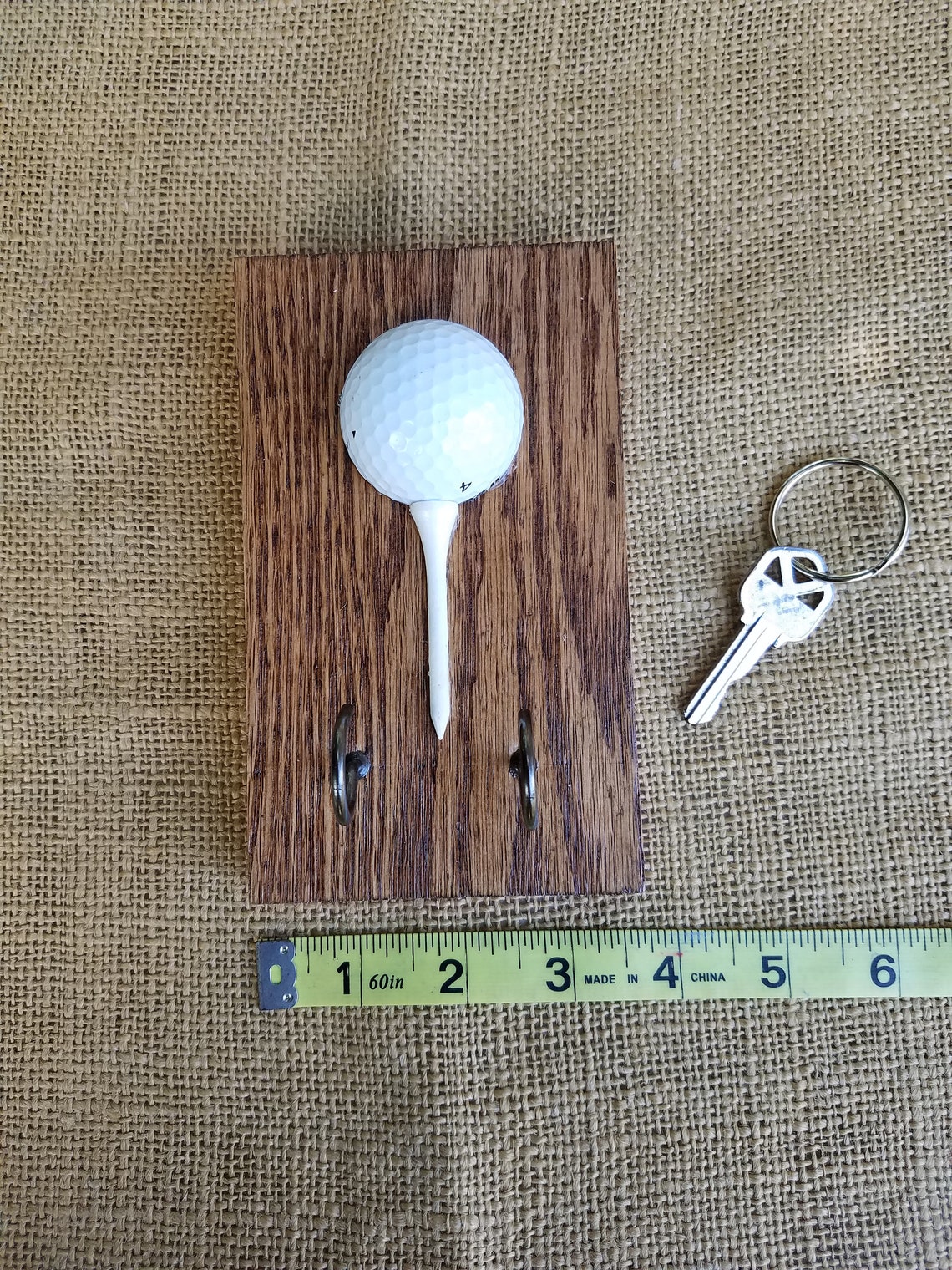 Golf Ball Key Holder Beach Golf Key Rack Key Ring Holder - Etsy