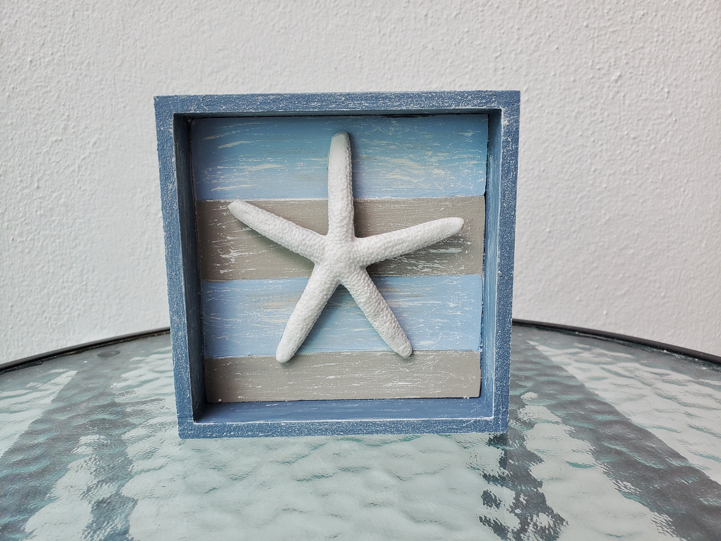 Rustic Sand Dollar and Starfish Mini Signs Coastal Farmhouse - Etsy