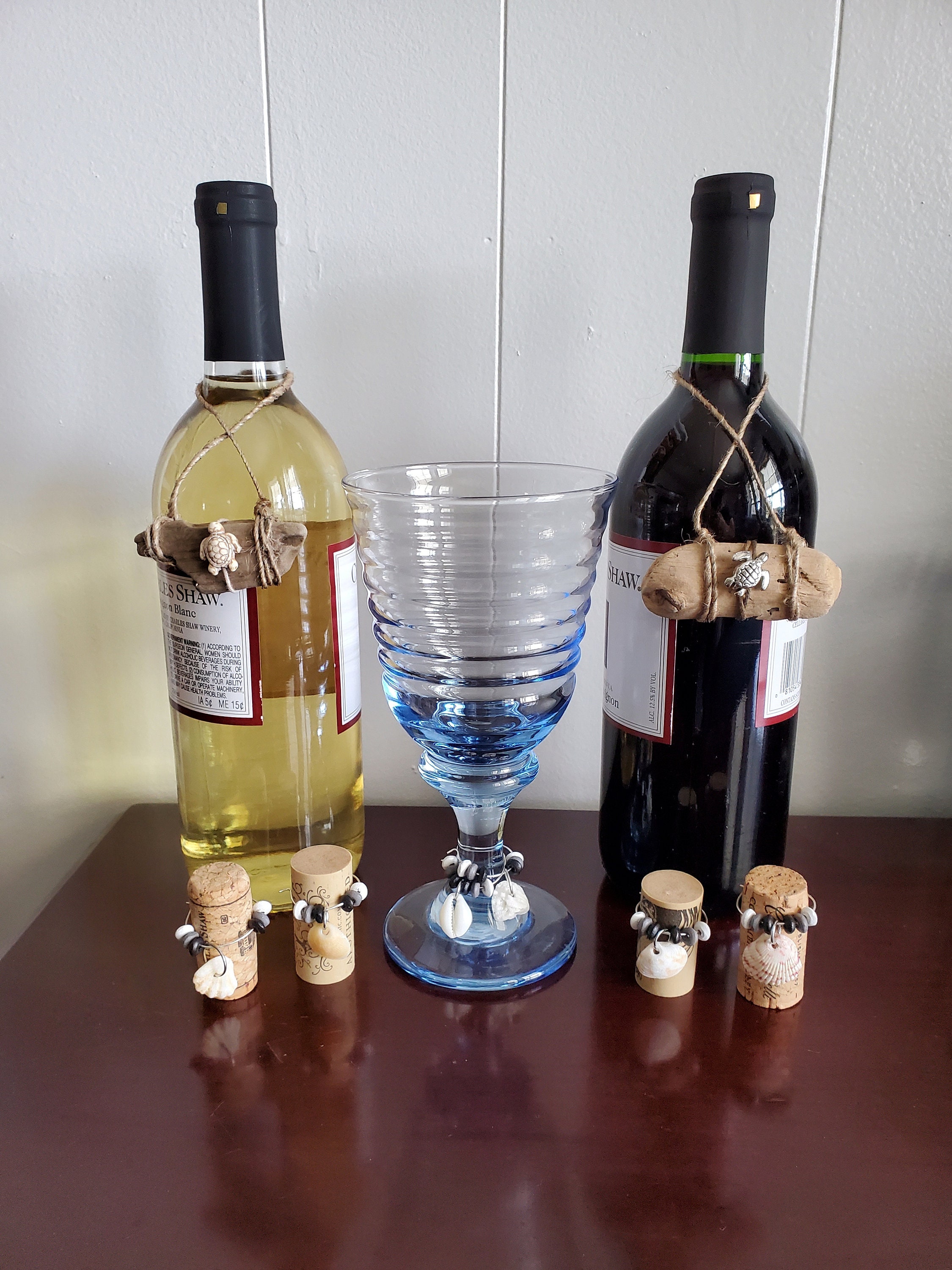 Broken Wine Glass Bottle