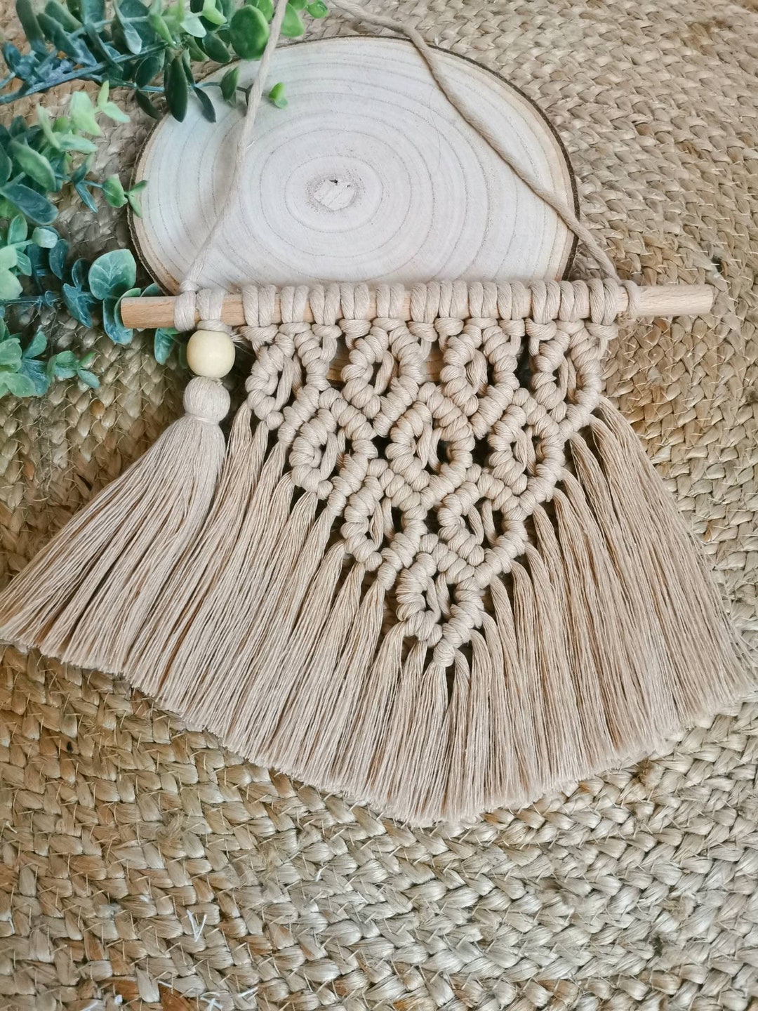 Small Macrame Wall Hanging, Macrame Wall Hanging, Macrame, Makramee ...