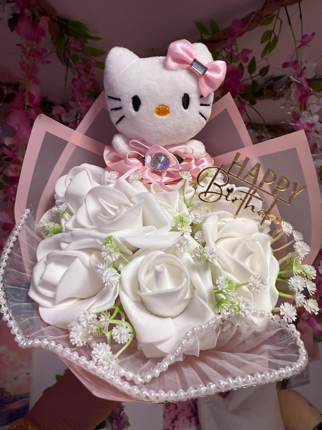 Hello Kitty Bouquet, Bouquet, Birthday Gift, Mother's Day Gift, Gifts ...