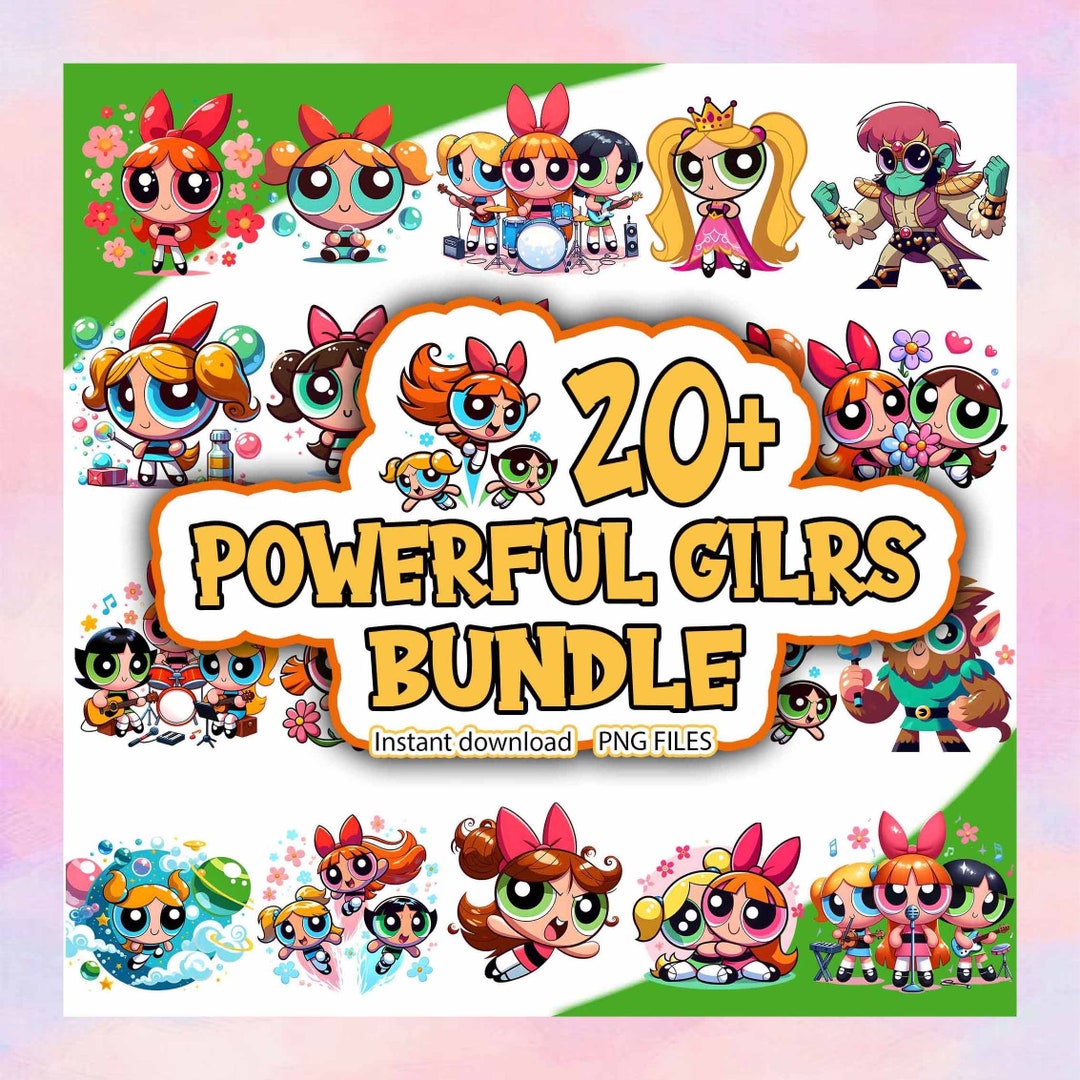 Powerpuff Girls SVG, Powerpuff Svg Bundle, Powerpuff Girls Png ...