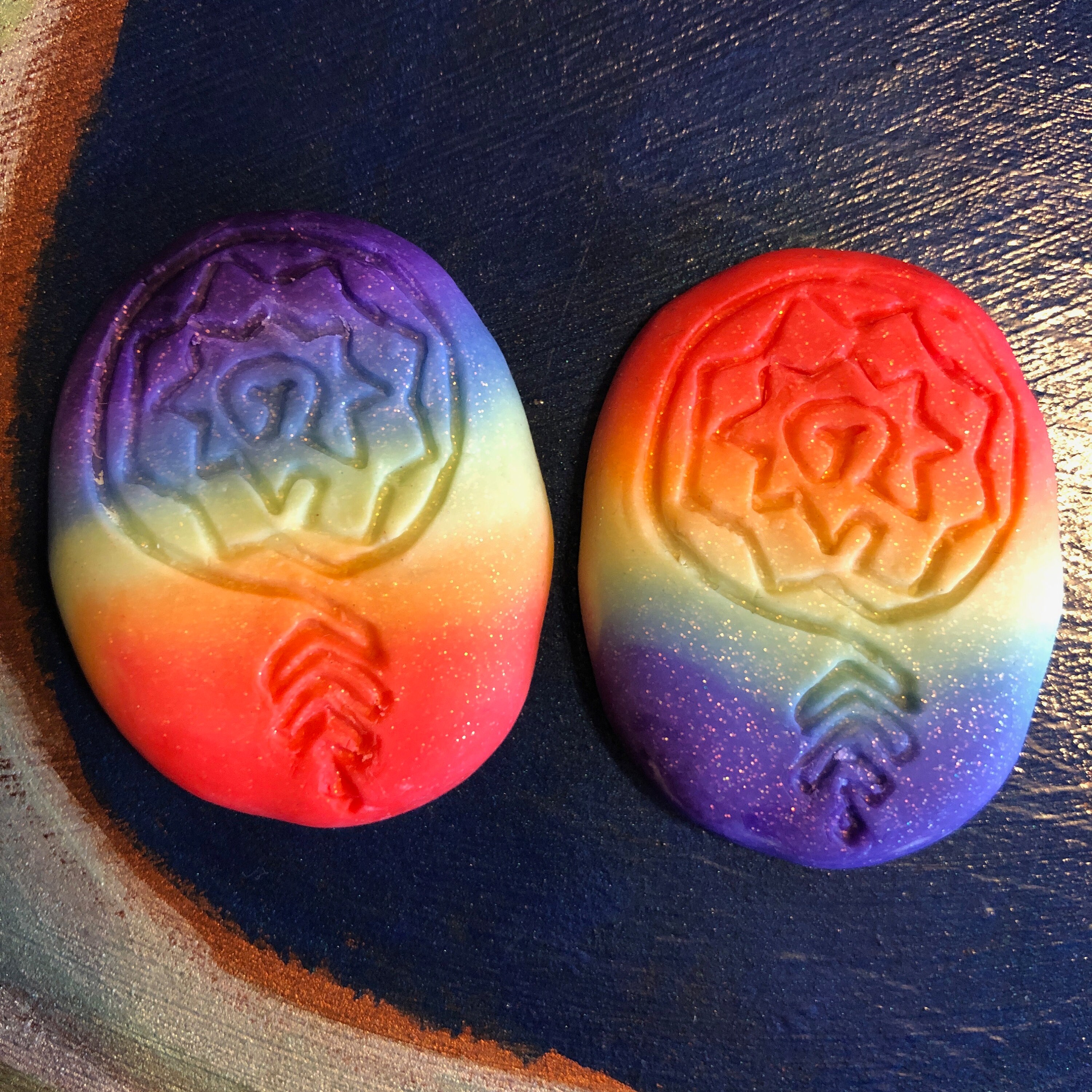 Dreamcatcher Palm Labyrinth/ Worry Stone by DLH Pocket - Etsy