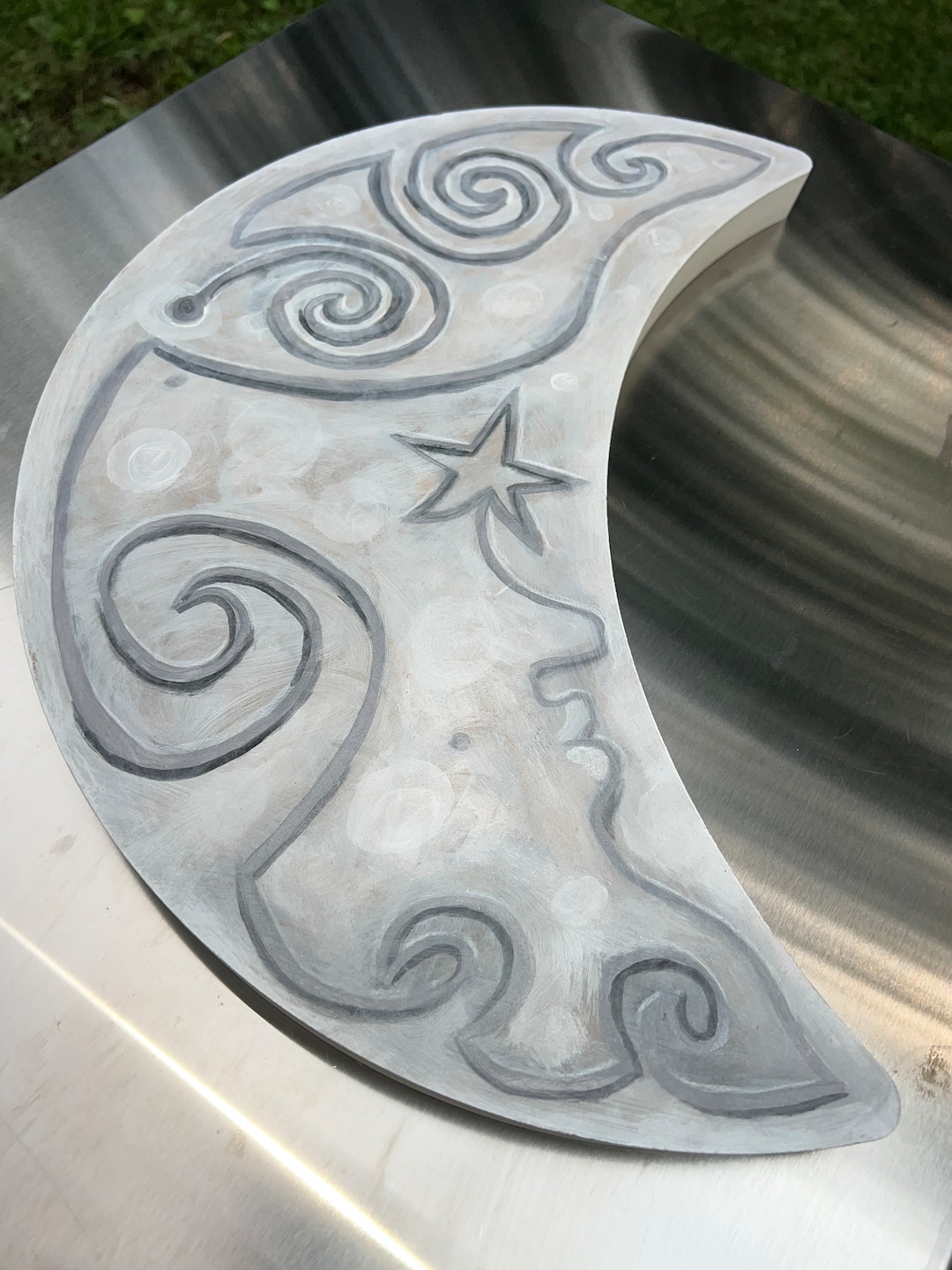 Crescent Kiss Moon Labyrinth, Original Design and Created by Donna ...