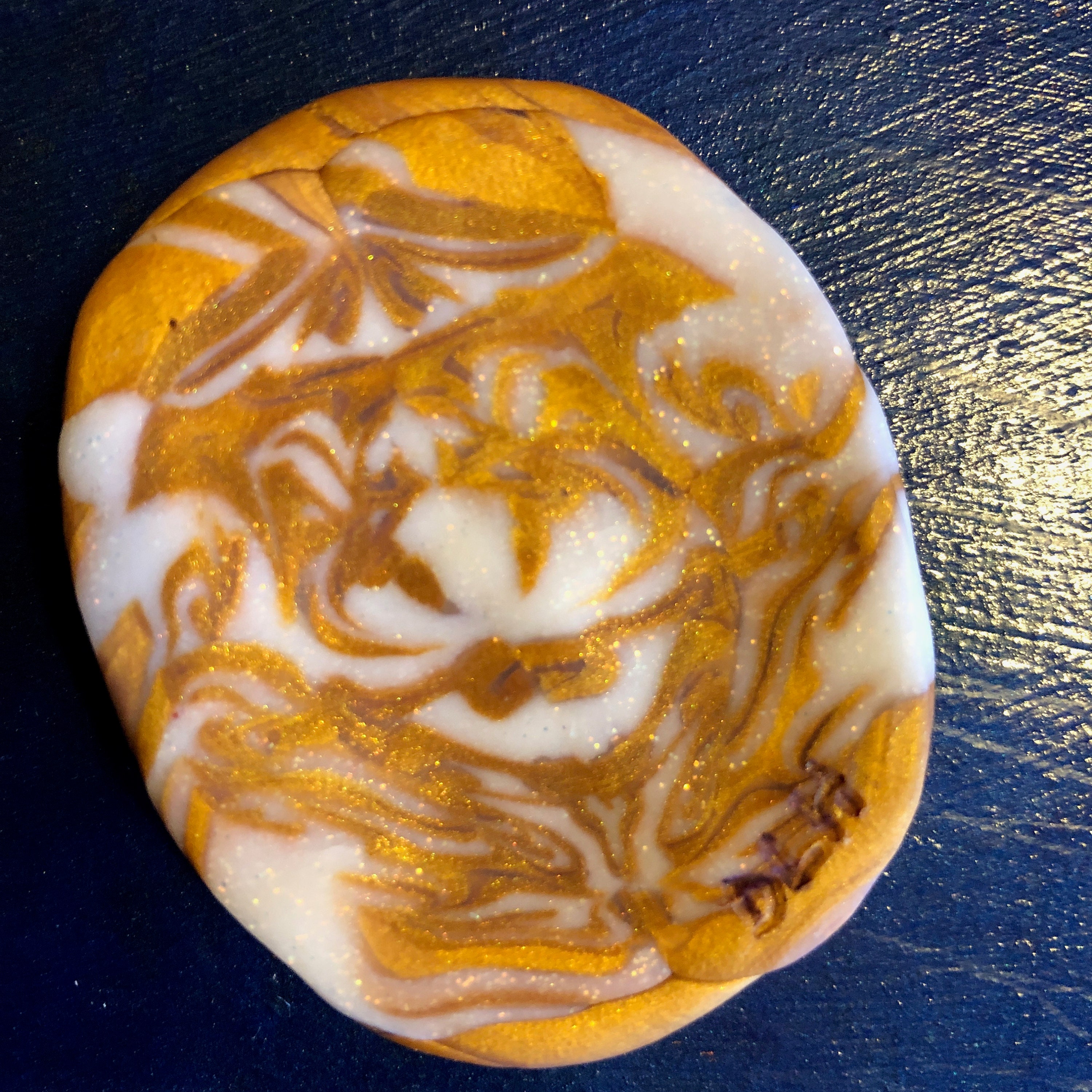 Dreamcatcher Palm Labyrinth/ Worry Stone by DLH Pocket - Etsy