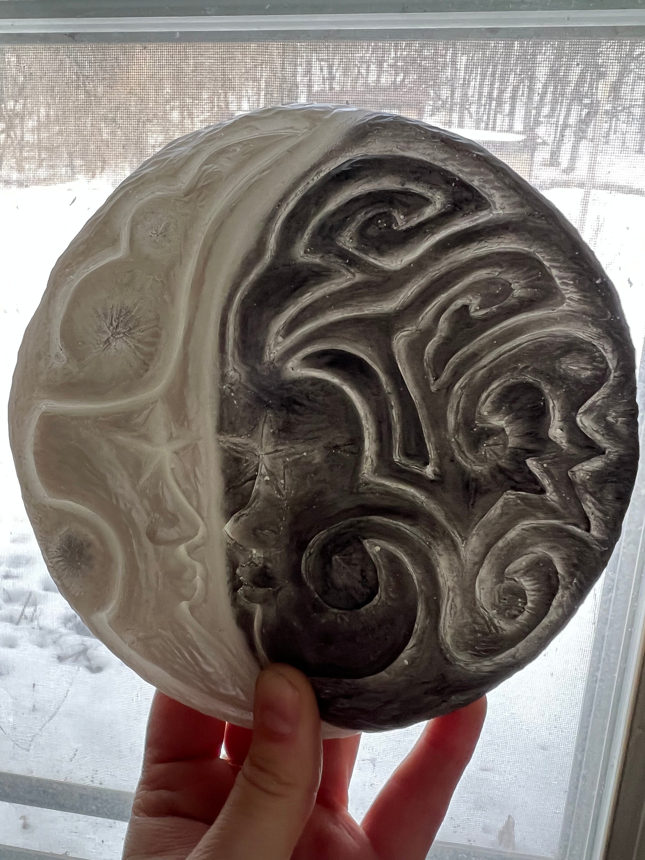 Moon Labyrinth Two Labyrinths in Onetake Anywhere - Etsy