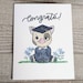 Graduation Pig Blank Greeting Card - Congrats Congratulations Grad From ...