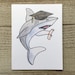 Shark Graduation Card, Grad Hat, Mortar Board, Commencement Ceremony ...