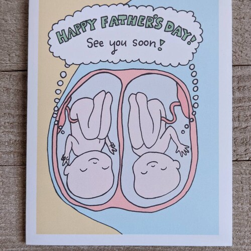 Soon to Be Dad Father's Day Card Expectant Father Daddy - Etsy